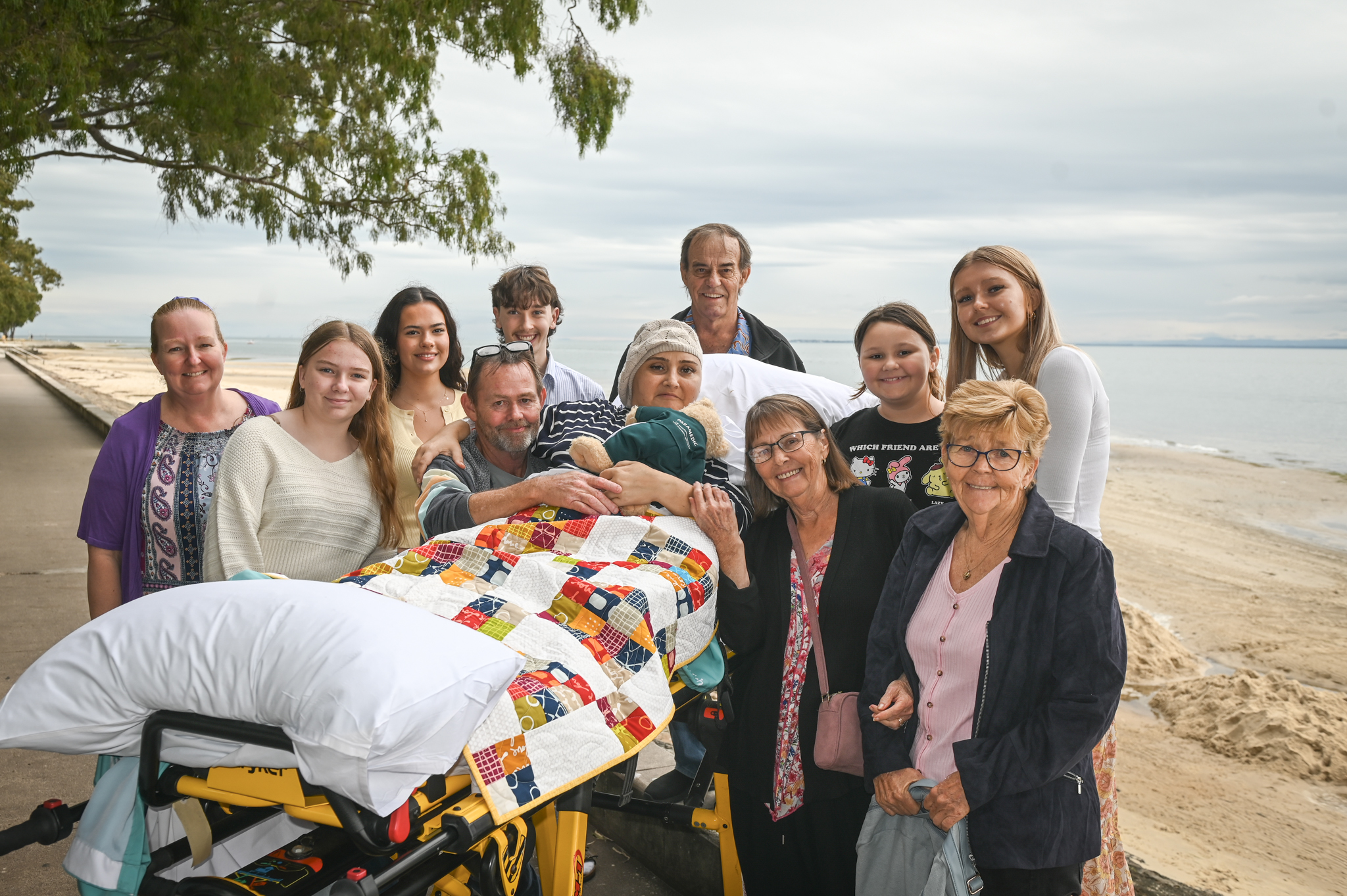 Ramona’s wish was to watch her daughter play and have fish and chips ...