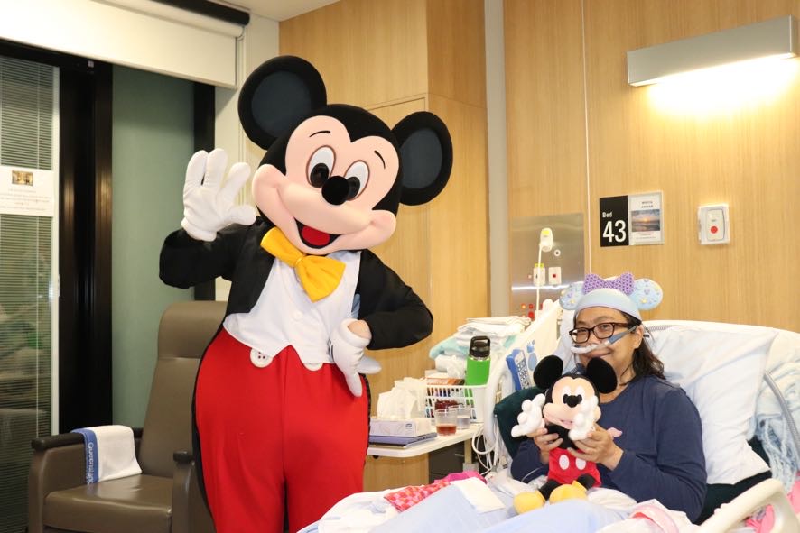 Widya’s Wish was to meet her favourite Disney character: Mickey Mouse ...